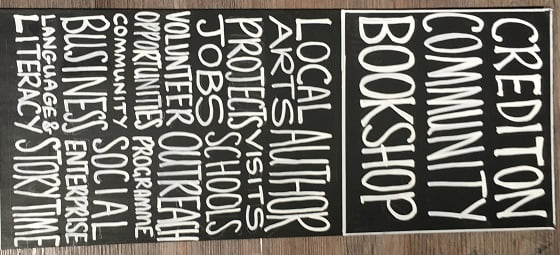 Blackboard 1 – The Bookery