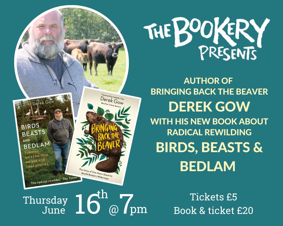 An Evening With Derek Gow – The Bookery