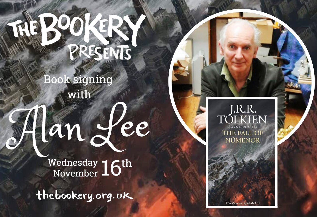 Alan Lee // The Fall Of Numenor – The Bookery